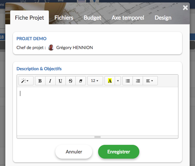 Fiche projet : cadrez et pilotez facilement tous vos projets
