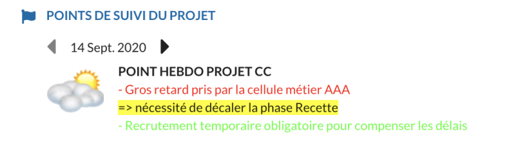 Météo projet : mettez du soleil dans votre reporting
