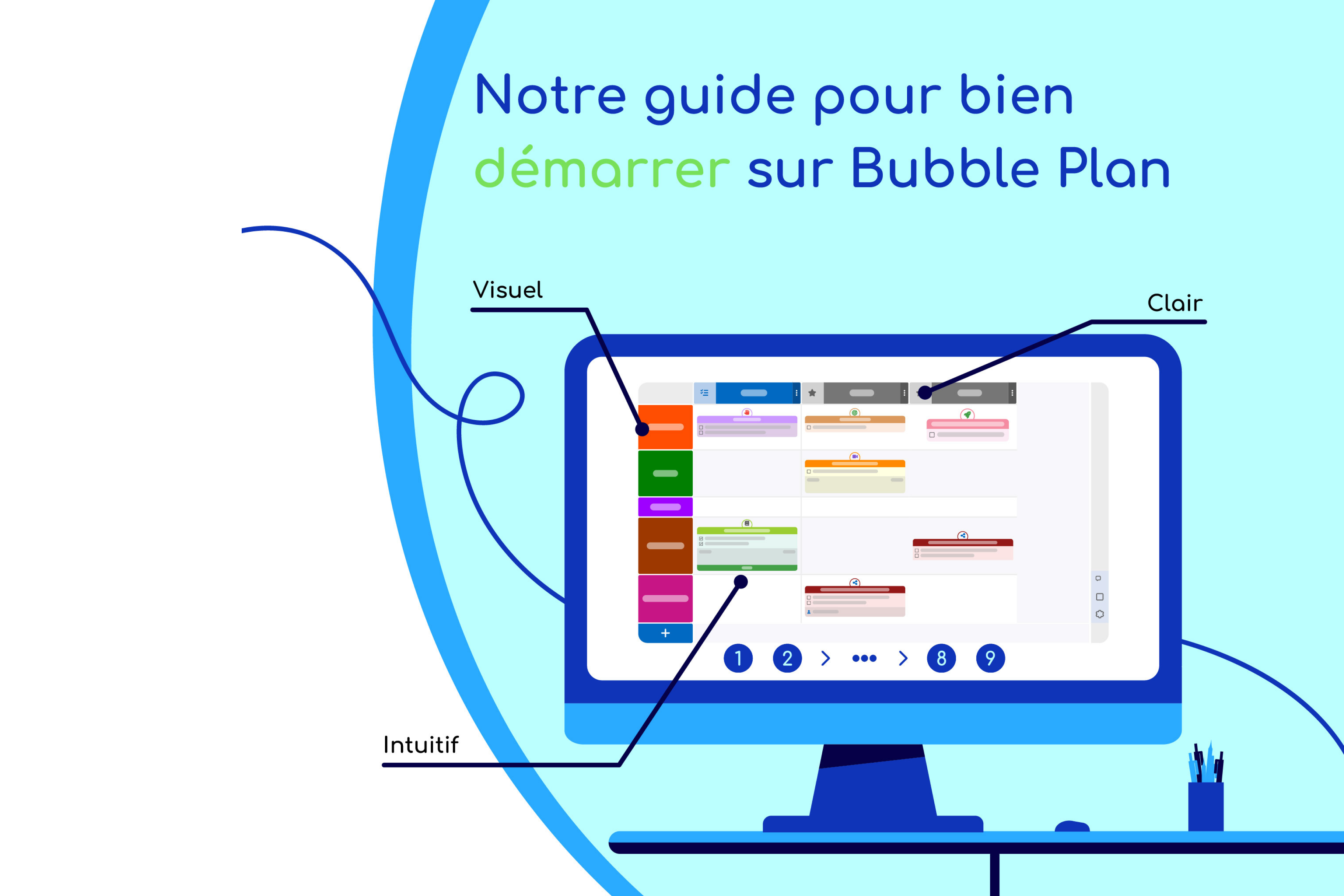 Débutez votre gestion de projet avec Bubble Plan